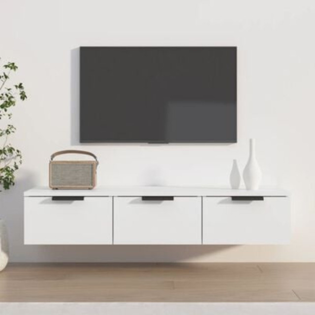 Wall Cabinet 3 Drawer Floating Shelf Wall Mounted Rack Storage Cabinet ...