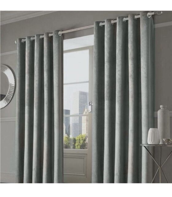 Capri Supersoft Curtains by eBay | ufurnish.com