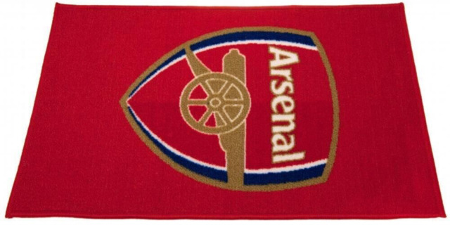Arsenal Crest Rug Official Merchandise Football Gift Idea Bedroom by ...