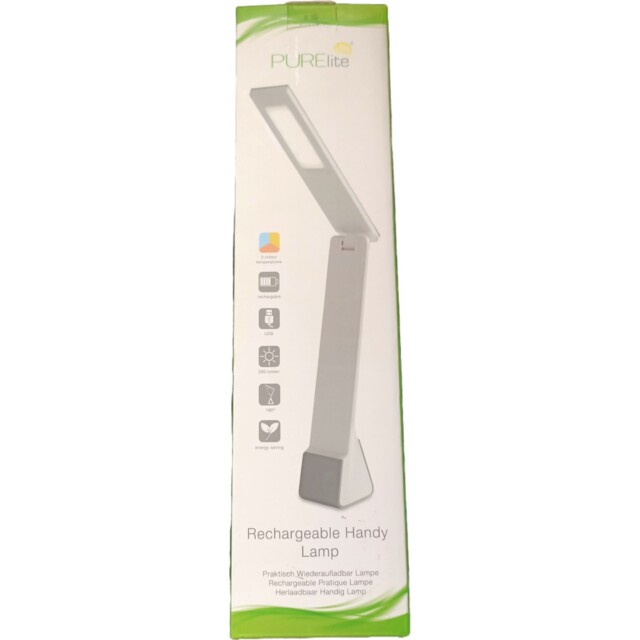 Purelite Lamp: Handy Rechargeable: Led 3 Colour Temperatures 260 by ...