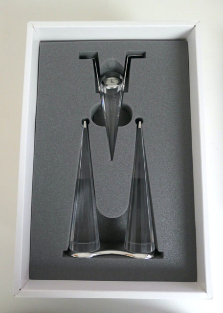 Swarovski Allegra Pendulum Crystal Clock Boxed by eBay | ufurnish.com