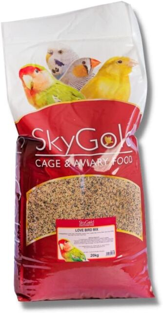 Skygold Aviary Bird Seed Mix 20kg - Parrot And Canary Food 20 Kg (pack ...