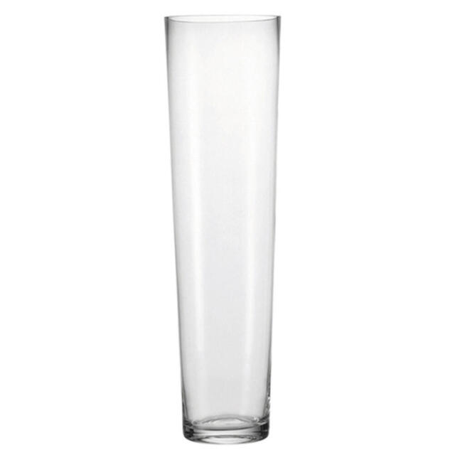 Leonardo Conical Vase, Flower Pot, Glass Vase 70 Cm, Transparent, by ...