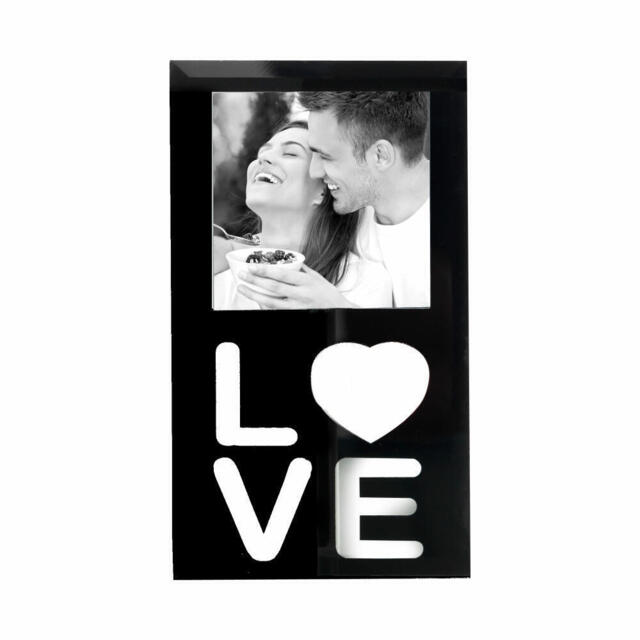 Ritzenhoff & Breker Photo Frame, Love, Black, 12x7 Cm, Gift Idea, by ...