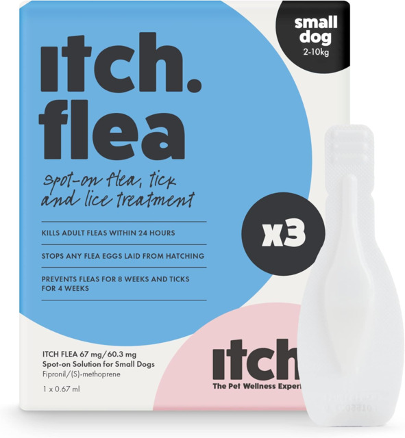 Itch - Small Dog Flea & Tick Treatment Spot-on Solution - Dogs by eBay ...