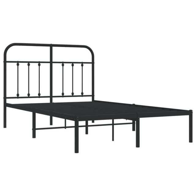 Metal Bed Frame Bedroom Bed Base Bedstead Metal Matress Foundation by ...
