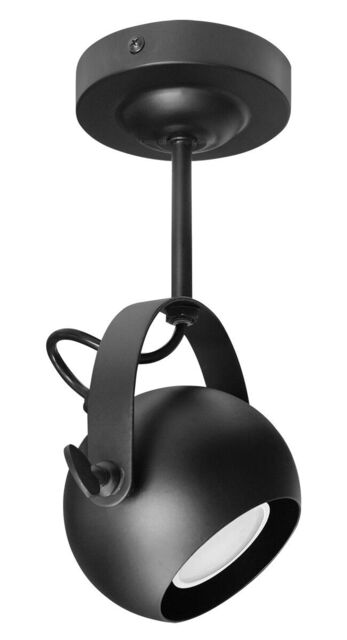 Retro Eyeball Adjustable Spotlight Single Gu10 Wall Light Ceiling by ...