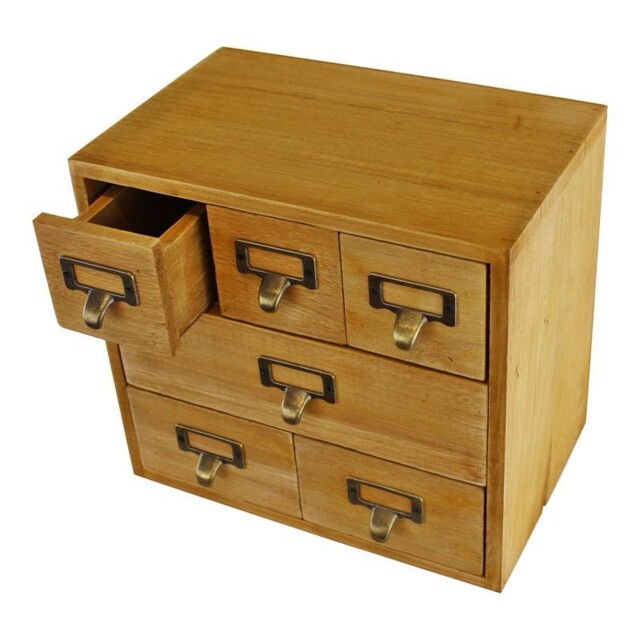 6 Drawer Storage Unit, Trinket Drawers Office by eBay | ufurnish.com