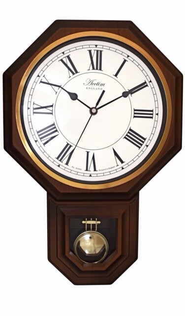 Acctim Woodstock Wood Effect Pendulum Wall Clock 28316 Brand by eBay ...