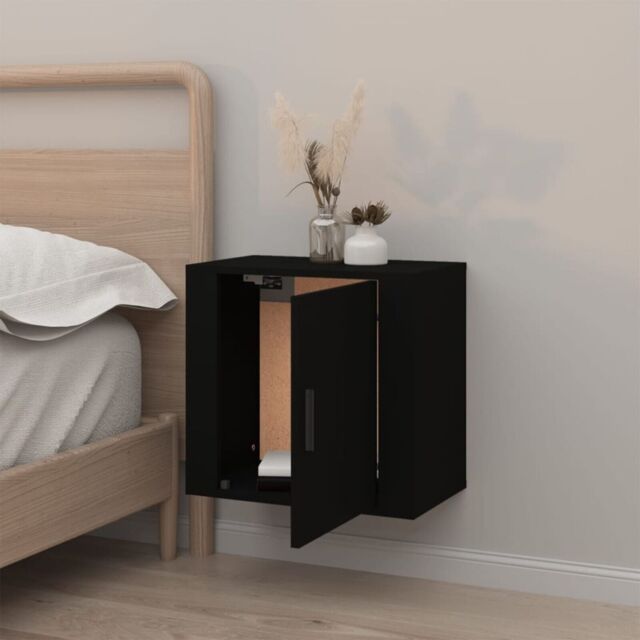 Wall-mounted Bedside Cabinet Floating Bedside Unit Multi Colours by ...