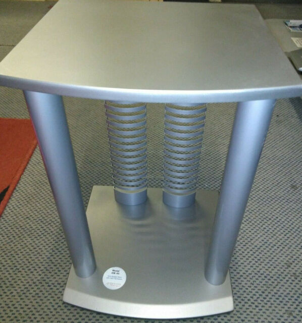 Am40 Alphason Designs Hifi Tv Stand Silver - Holds 40 Cd Or Dvd - & by ...