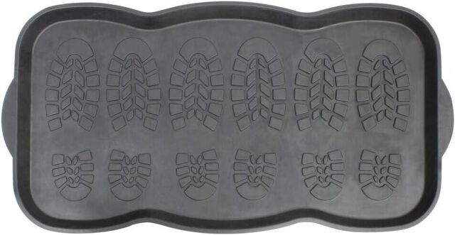Boot Drip Tray Wellington Boot Tray Door Mat, Jvl Rubber 41 X 81cm by ...