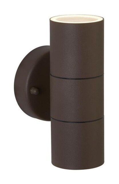 Spot Light Brown Metro Double Ip44 Rust Searchlight 5008-2rus-led by ...