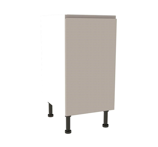 Homebase Handleless Cashmere Gloss 300mm Base Unit Kitchen Cabinet by ...