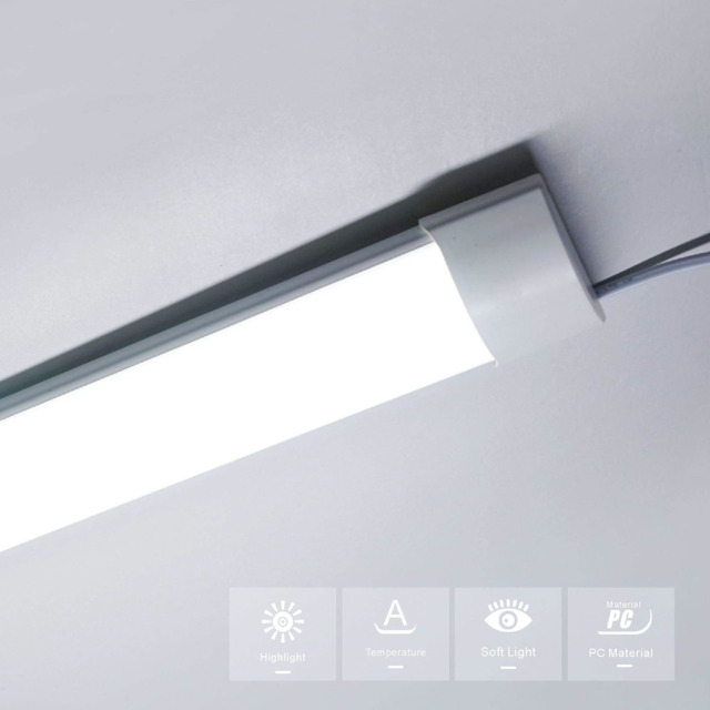 Sundertech Led Batten Light 2ft 60cm Integrated Tube Light 2ft Cool by ...