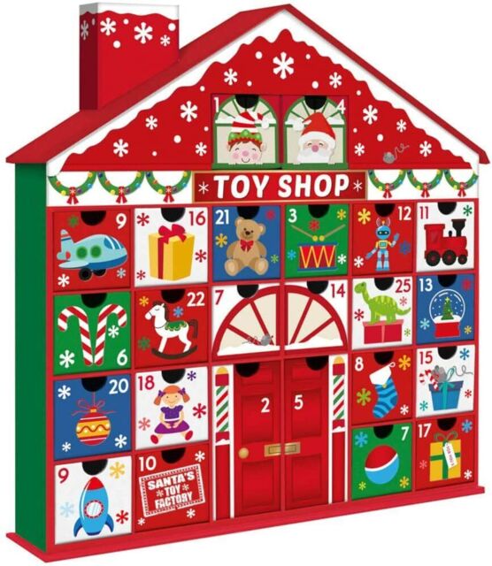 Toyshop Advent Calendar 3d Pull Out Christmas Advent Fill Your Own by ...