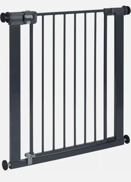 Safety Securtech Simply Close Metal Gate - Black - 76-83cm Safety Gate ...