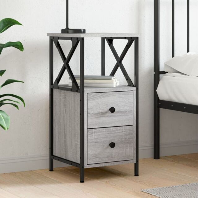 Modern Bedside Cabinet Display Storage Nightstand Side Table Bedroom by ...