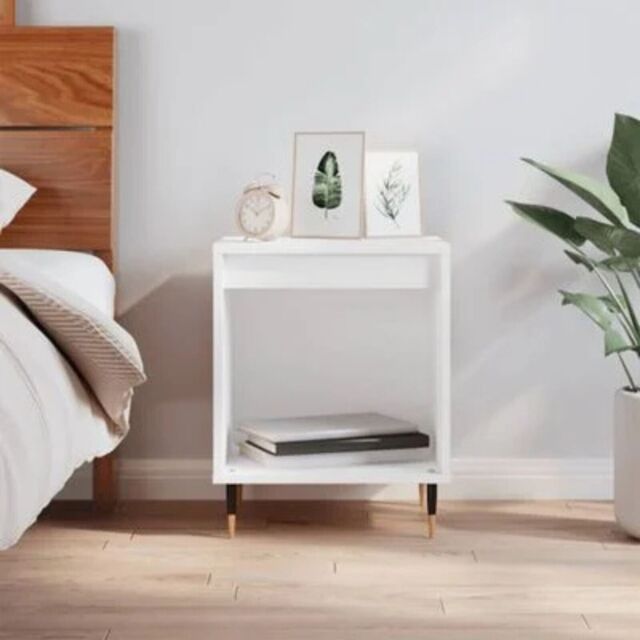 Bedside Cabinet Display Storage Nightstand Bedside Table Bedroom by ...