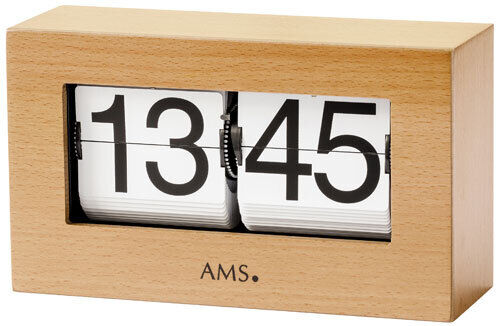 Ams 1175/18 Table Clock - Modern Table Clocks - Holzuhren Modern Table ...