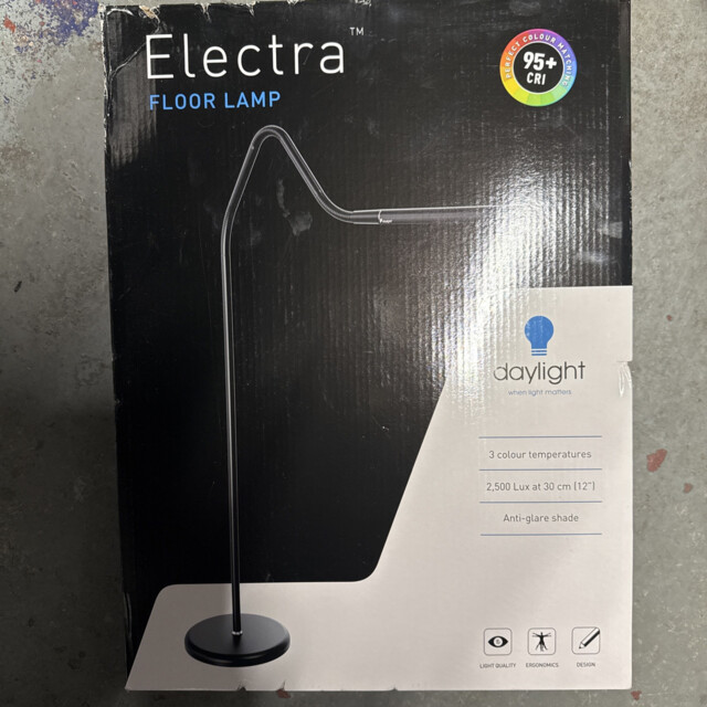Electra, Led, Reading, Dimmable Floor Lamp, 95+cri, For Eye by eBay ...