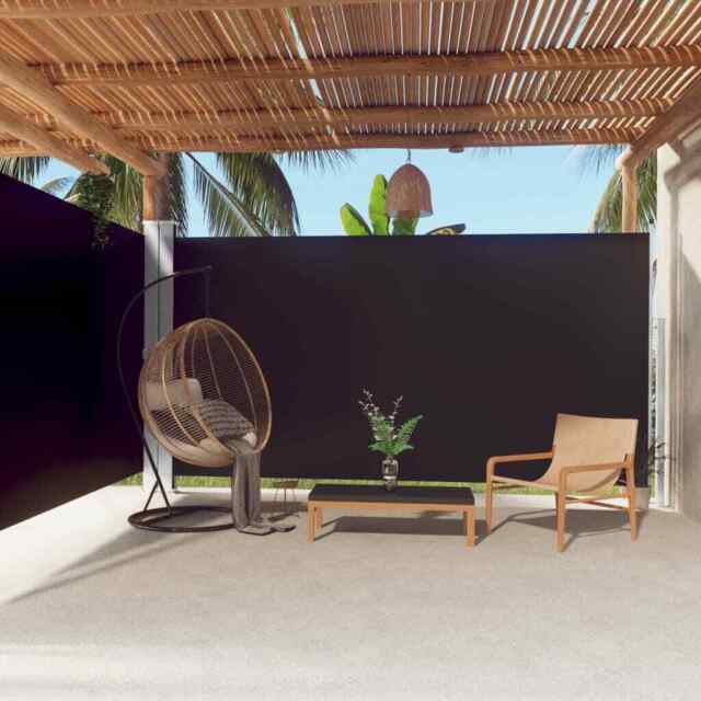 Retractable Side Awning Garden Privacy Screen Multi Colours Multi by ...