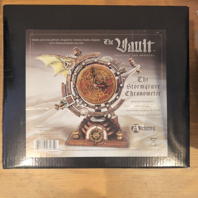 Alchemy Gothic The Stormgrave Chronometer Clock Steampunk Decor Gift by ...
