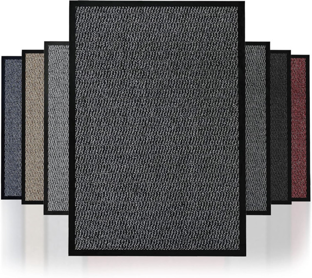 Dirt Trapper Door Mat Heavy Duty Indoor & Outdoor Rubber Non-slip by ...