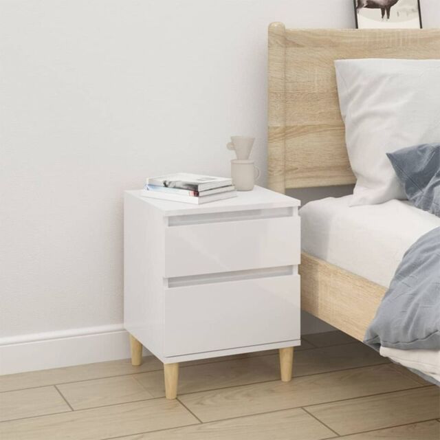 Bedside Cabinet Display Bedside Table Storage Nightstand Bedroom by ...