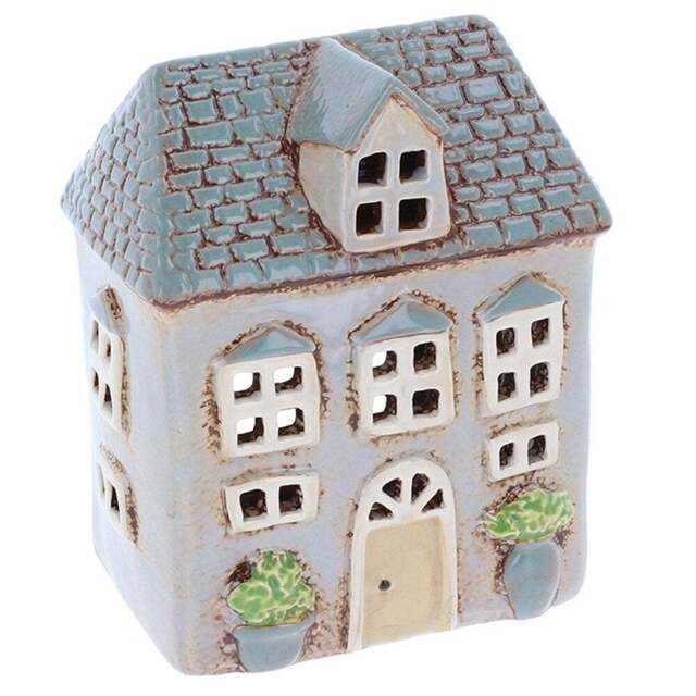 Shudehill Giftware Village Pottery Garden/dormer Tealight Holder by ...