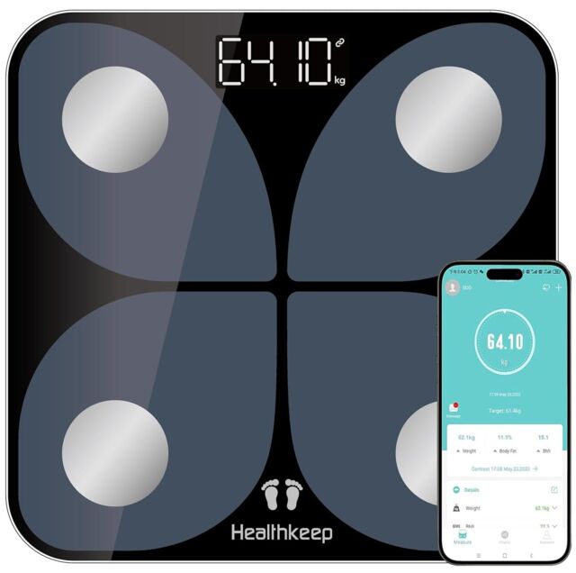 Healthkeep Scales For Body Weight, Bathroom Weighing Scale For Body by ...