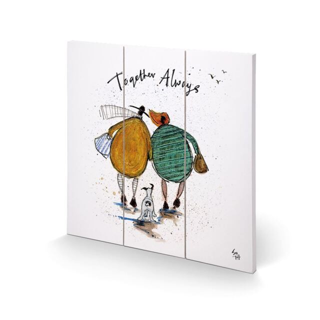 Sam Toft (together Always) 30 X 30cm Wooden Wall Art Print by eBay ...