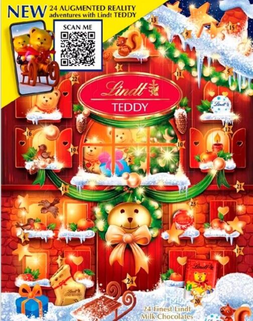 Lindt Teddy Advent Calendar 2024 Milk Chocolate 250g - Free Next Day by eBay | ufurnish.com