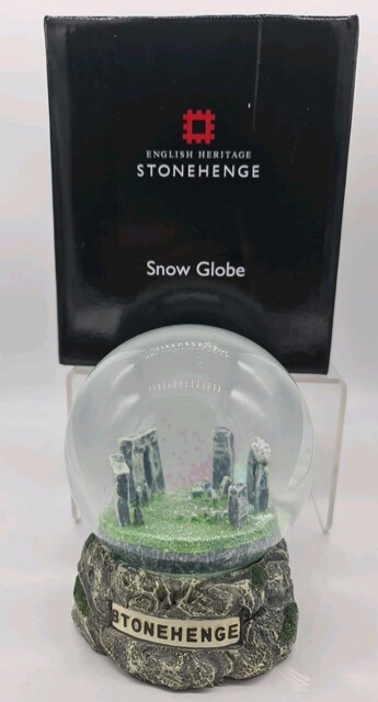 Offical English Heritage Stonehenge Snow Globe Dome Storm 13cm Large by ...