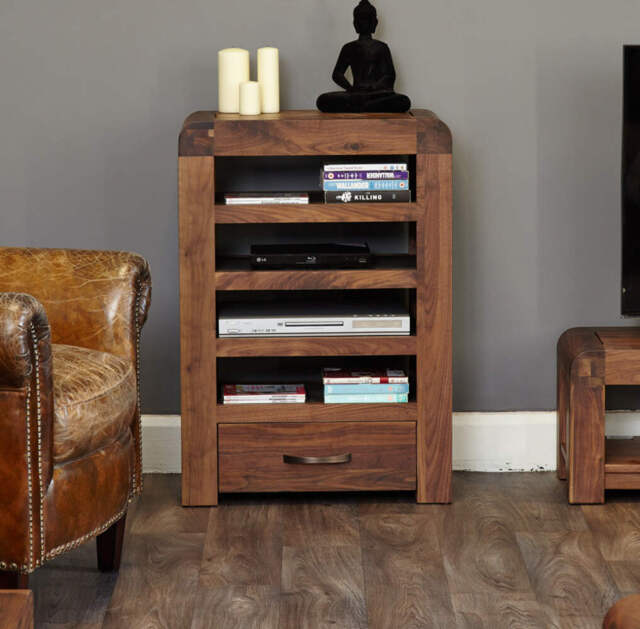Shiro Walnut Entertainment Unit by eBay | ufurnish.com