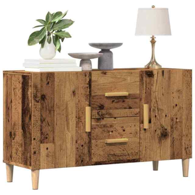 Sideboard Storage Cupboard Cabinet Buffet Highboard Engineered Wood by ...