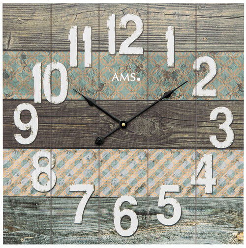 Ams 9570 Wall Clock - Modern Wall Clocks - Holzuhren Modern Wall by ...