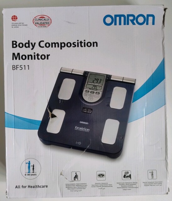 Omron Bf511 Body Composition Monitor - Blue by eBay | ufurnish.com