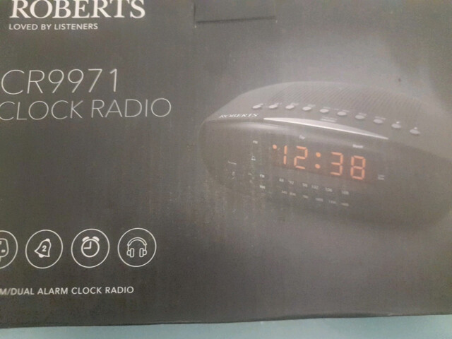 Roberts Cr9971 Chronologic Vi Clock Radio, White by eBay | ufurnish.com