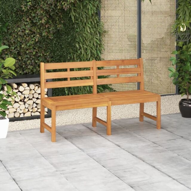 Vidaxl Garden Bench 150 Cm Solid Teak Wood by eBay | ufurnish.com