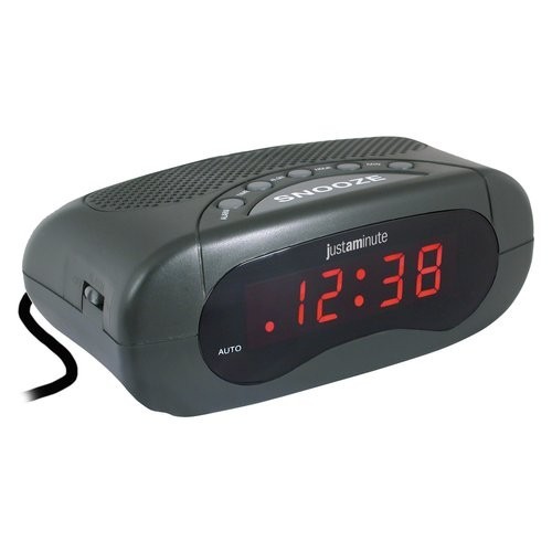 Lowell Justaminute Digital Alarm Clock Black by eBay | uFurnish.com