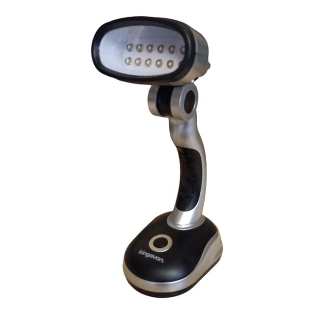 Battery Powered Led Desk Lamp Reading Work Bedside Table Portable - by ...