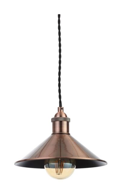 Lampshade Copper Rigel Shade Only 236mm Antique Inlight Inl-33818-acop ...