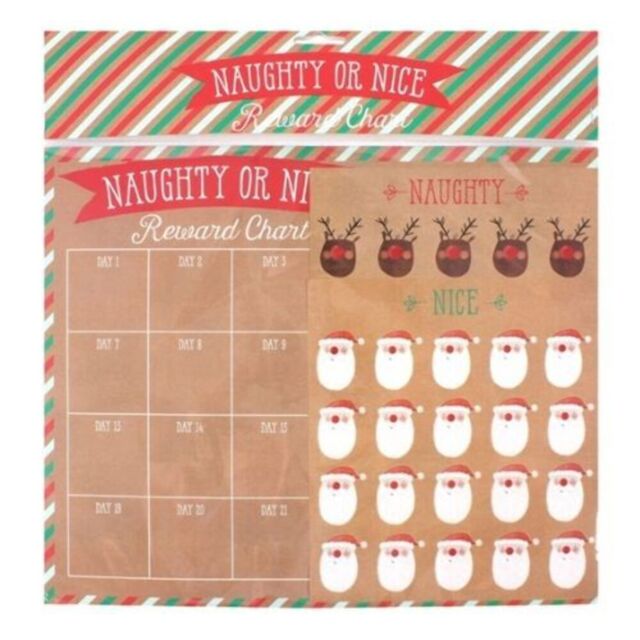 Naughty Or Nice Christmas Countdown Chart by eBay | ufurnish.com