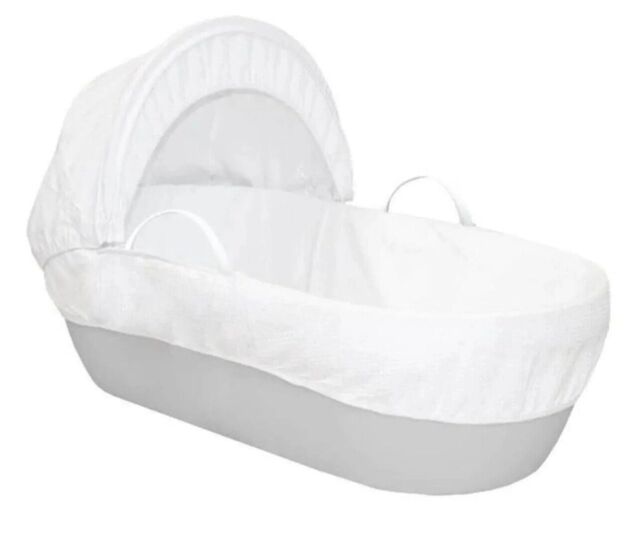 Shnuggle Classic Moses Basket Grey And Curve Stand by eBay | ufurnish.com
