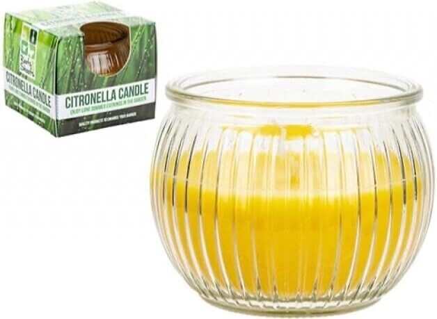 Citronella Candles For Indoor / Outdoor Use Bugs Away - 13 Hours Burn ...