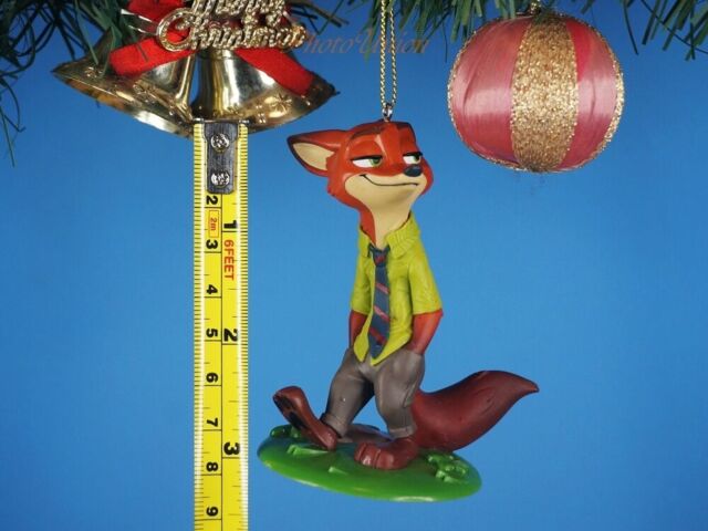 Decoration Xmas Tree Ornament Decor Disney Zootopia Nick Wilde Red Fox ...