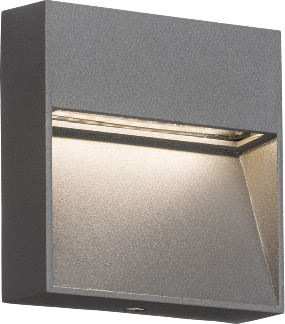 Knightsbridge 230v Ip44 2w Led Round Wall / Square Wall Guide Light ...
