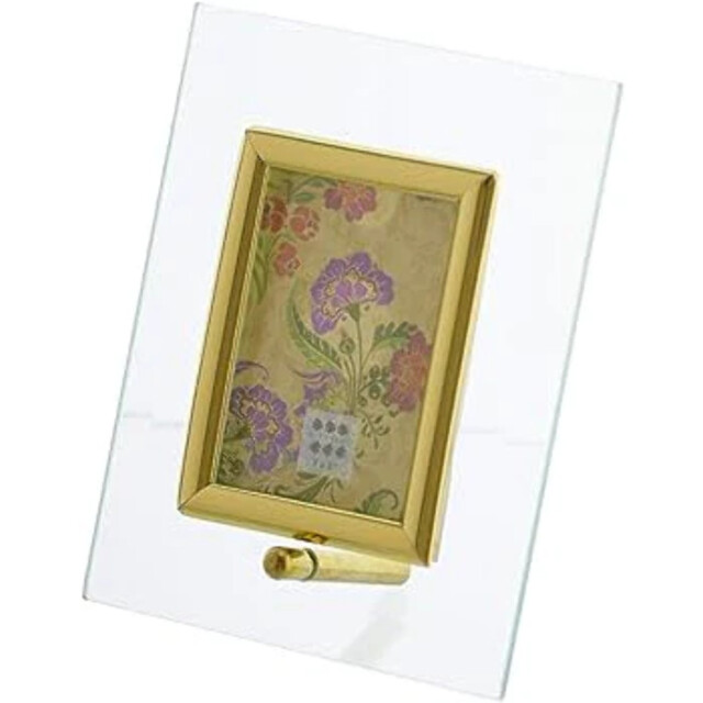 Sixtrees Flat Bevelled Gold 3x2 Glass Photo Frame by eBay | ufurnish.com