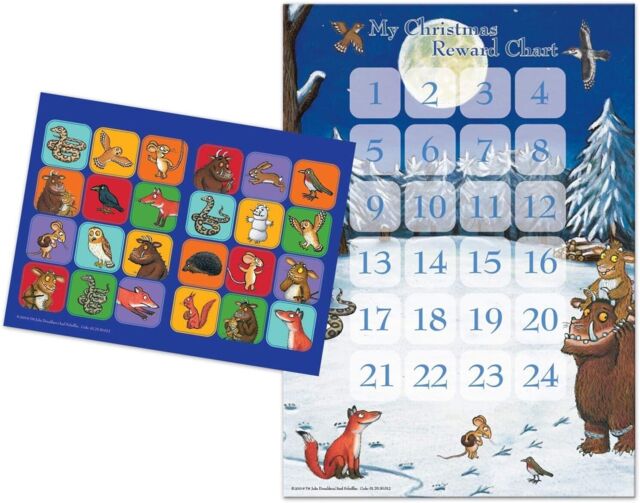 Gruffalo's Child Advent Calendar Reward Chart by eBay | ufurnish.com